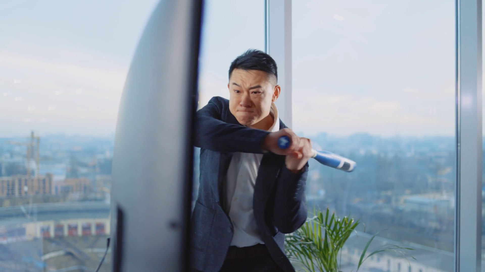 Chinese Angry Businessman Arguing With Boss Stock Footage SBV-351909748 ...