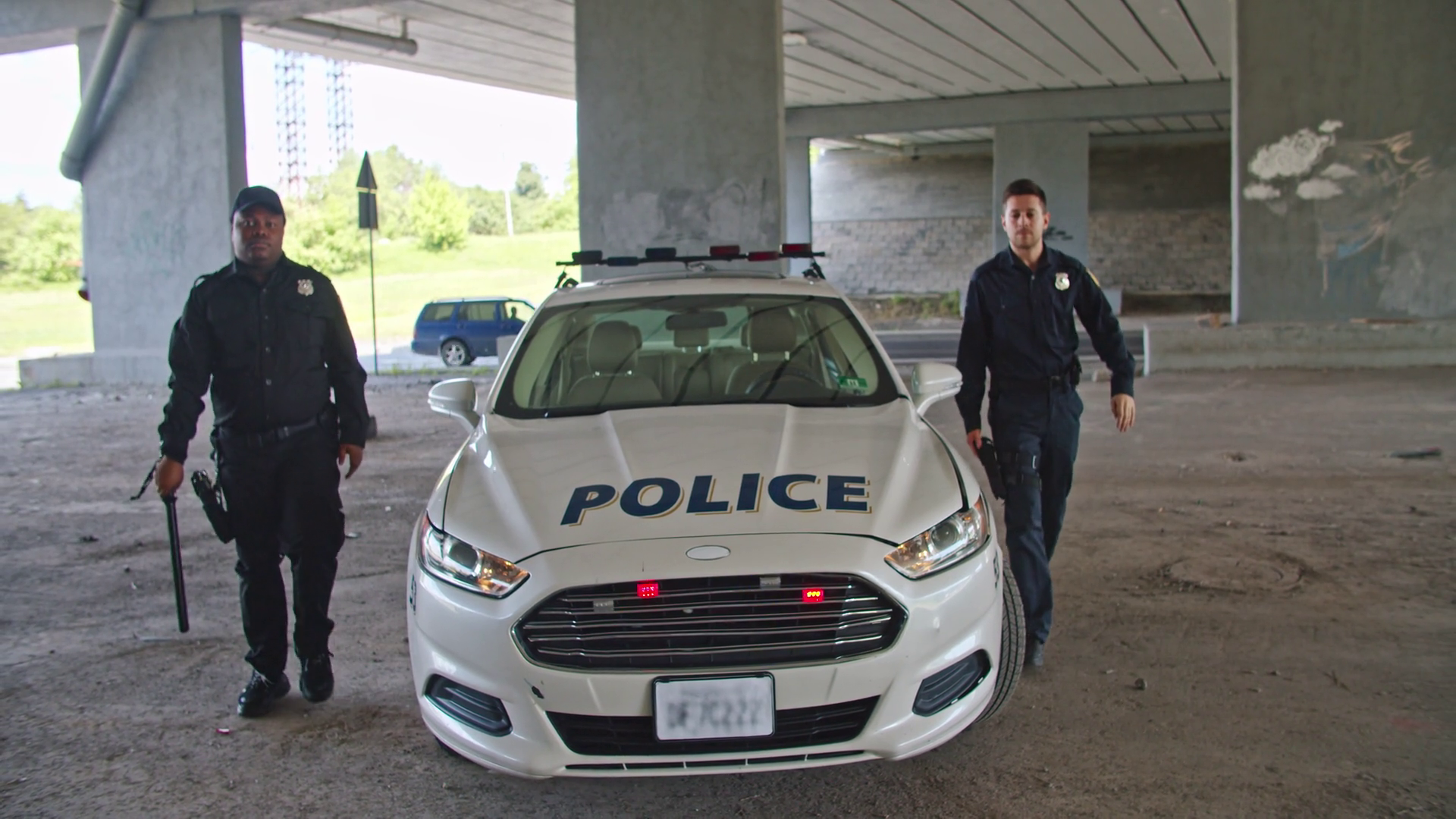 Police Officers Engaged In Duties Working Stock Footage SBV-351911182 ...