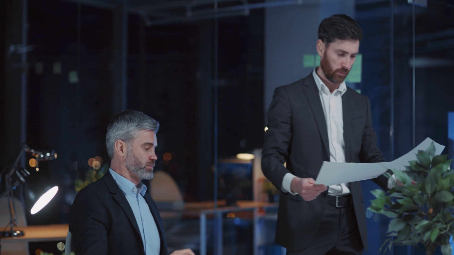 Caucasian Business Managers Team Working Stock Footage SBV-351963409 - Storyblocks