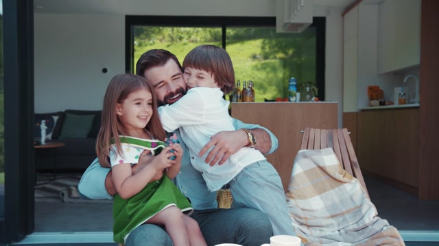 Daddy Daughter Kiss Stock Footage Royalty Free Video Clips Storyblocks