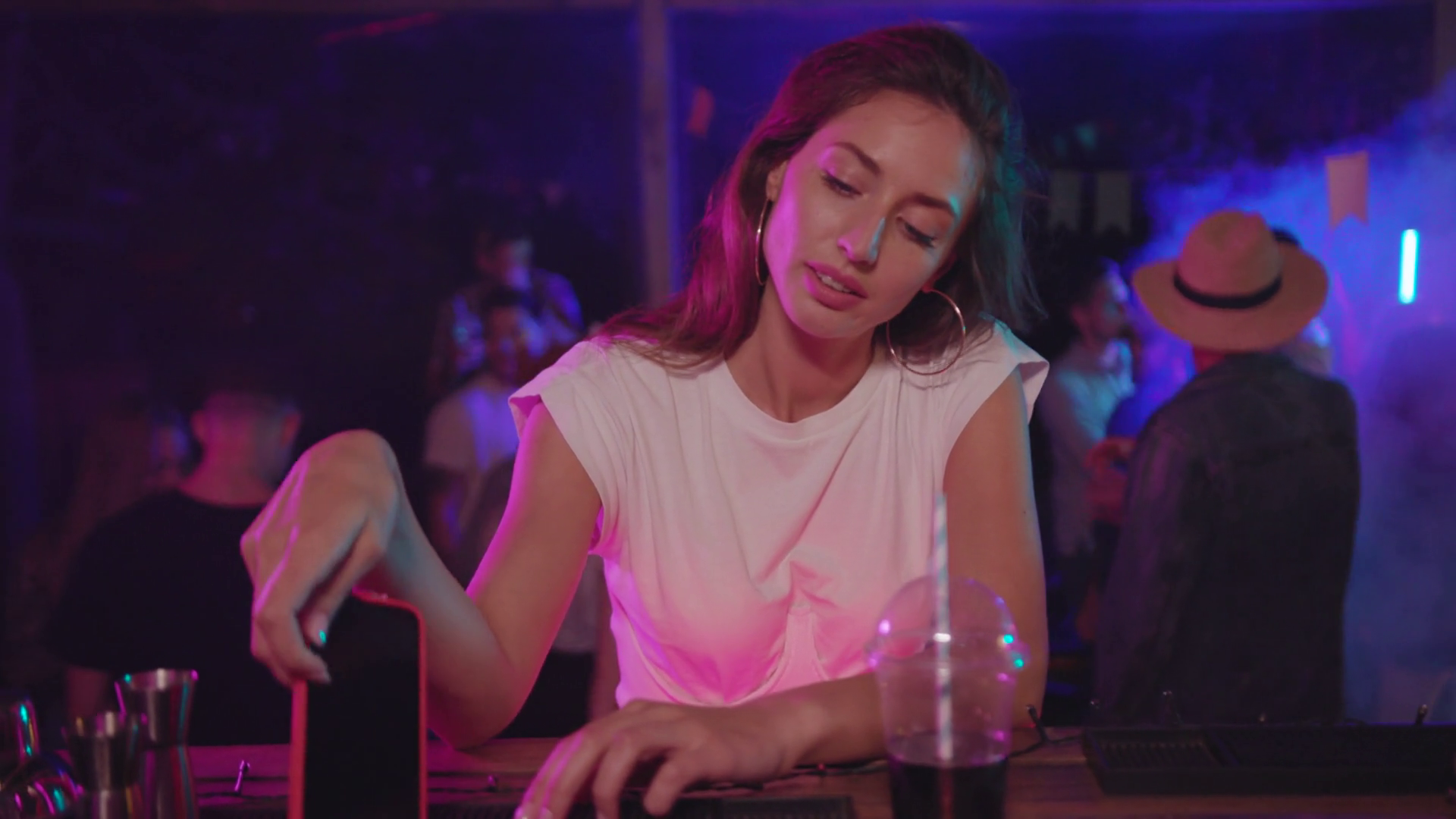 An Exciting Vibrant Nightlife Scene Stock Footage SBV-351994743 ...
