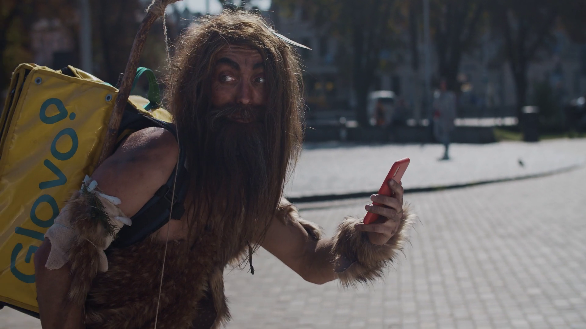 Smiling Neanderthal Of Hunter-gatherers Stock Footage SBV-351951481 ...