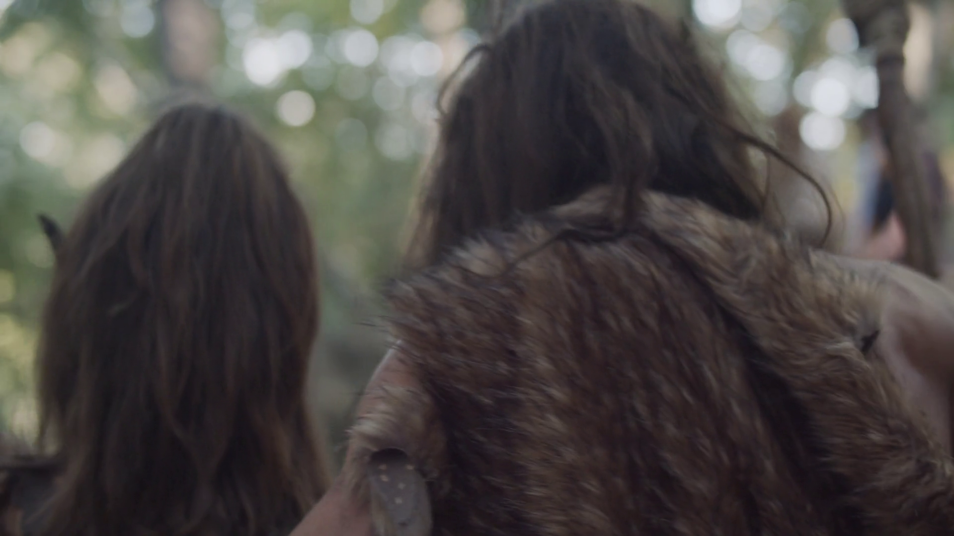 Couple Caveman Holding Weapon Neanderthals Stock Footage SBV-351909297 ...