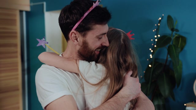 Daddy Daughter Kiss Stock Footage Royalty Free Video Clips Storyblocks