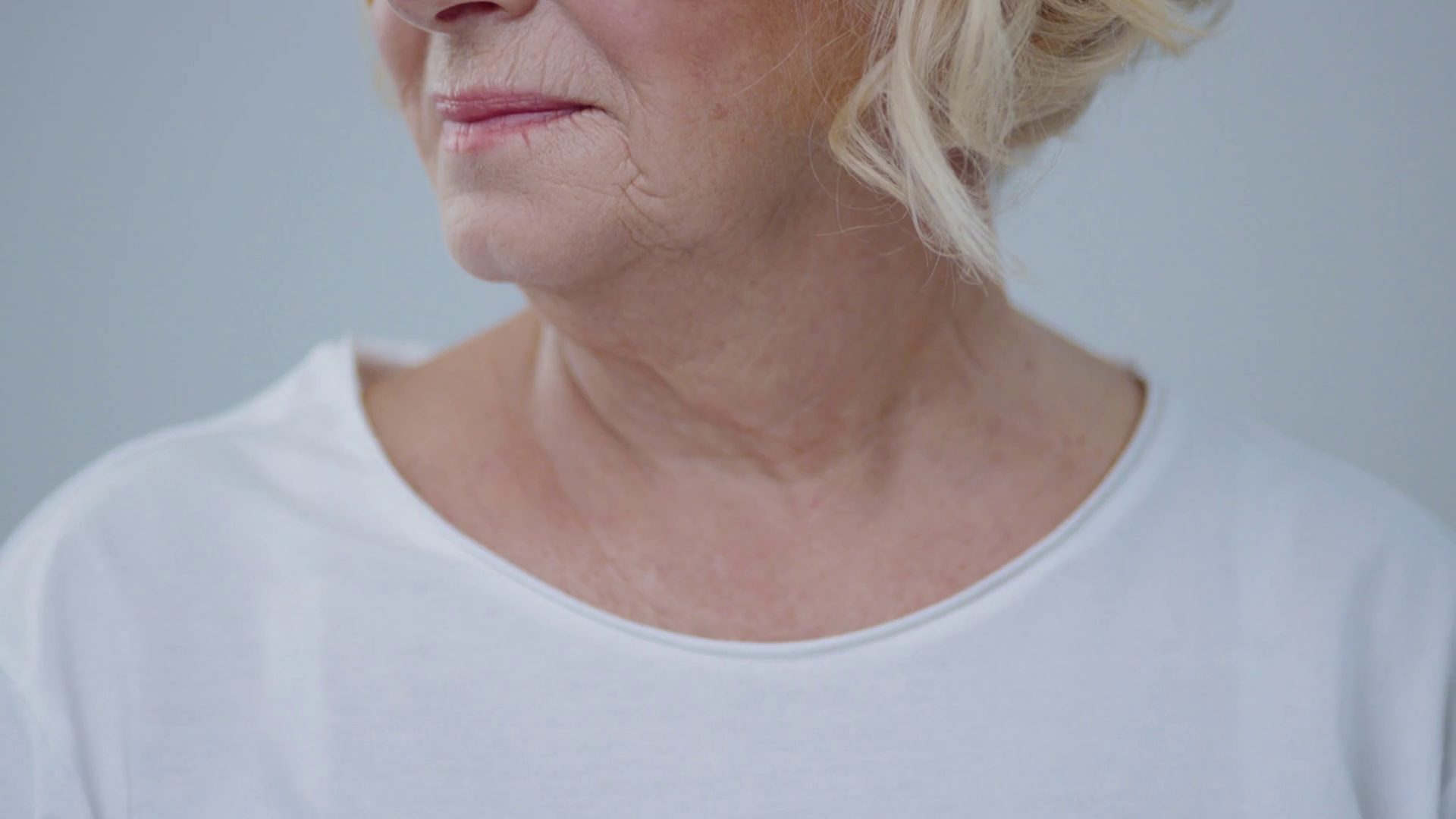 Appealing Blonde Older Woman With Blonde Stock Footage SBV-351881001 ...