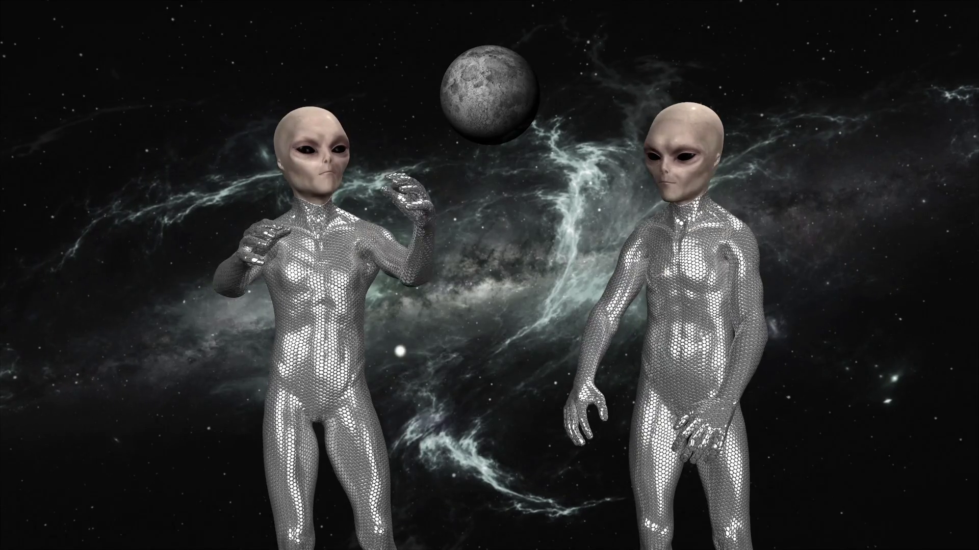 The Aliens In Space Stock Motion Graphics SBV-304955489 - Storyblocks