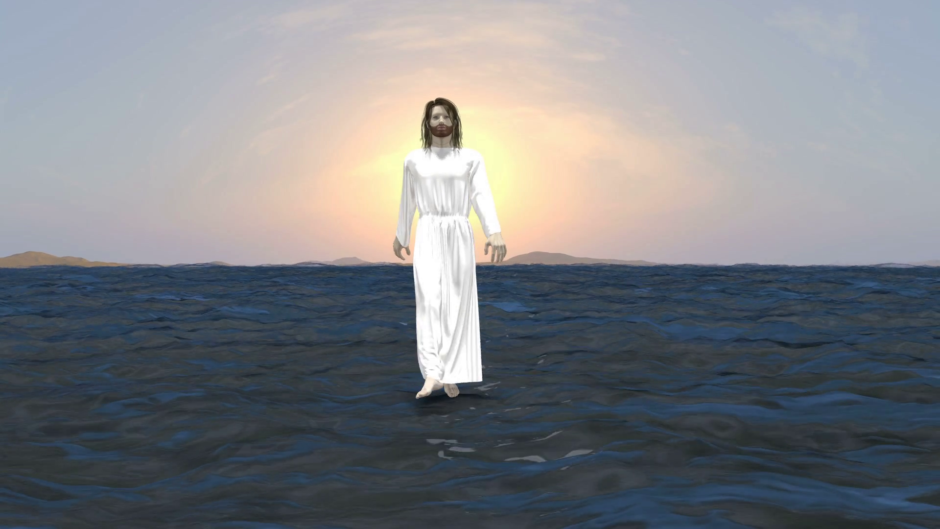 Jesus Goes Through Water Biblical Story Stock Motion Graphics SBV ...