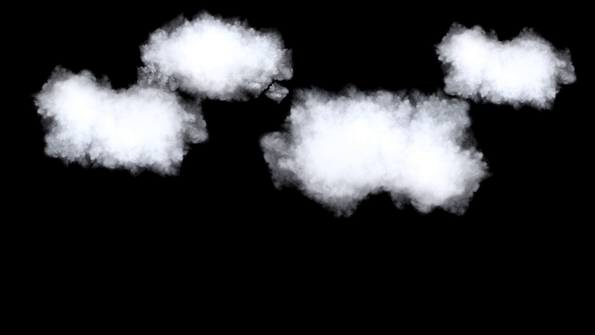 3d Cloud Animation Transparent Background Stock Motion Graphics SBV ...