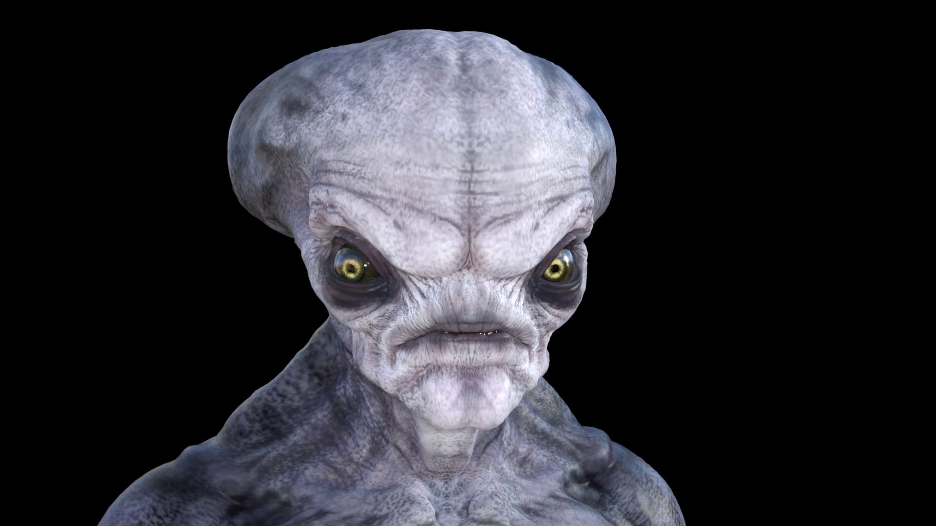 Monster Snaps Teeth Loop Animation Alpha Stock Motion Graphics SBV ...