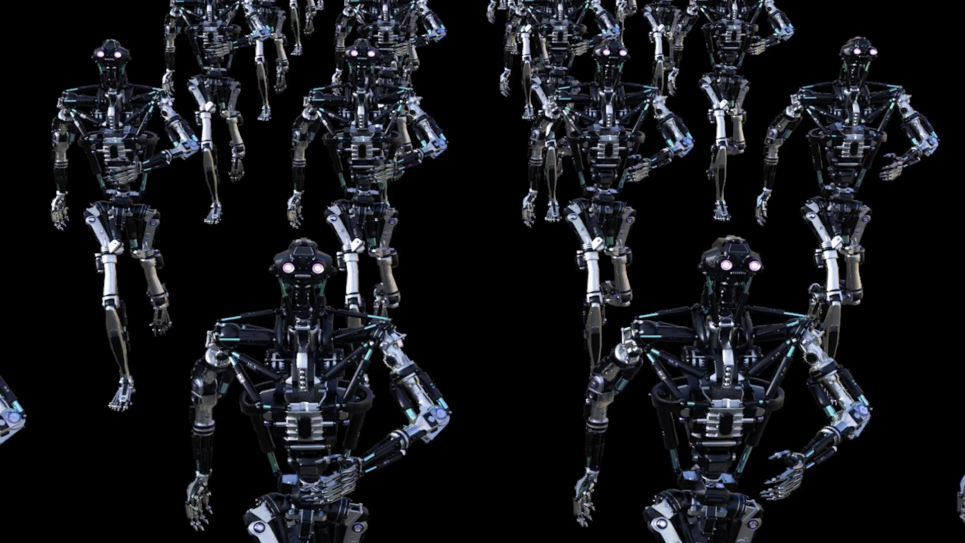 The Build Of Cyborgs Is Underway Animation Stock Motion Graphics SBV ...