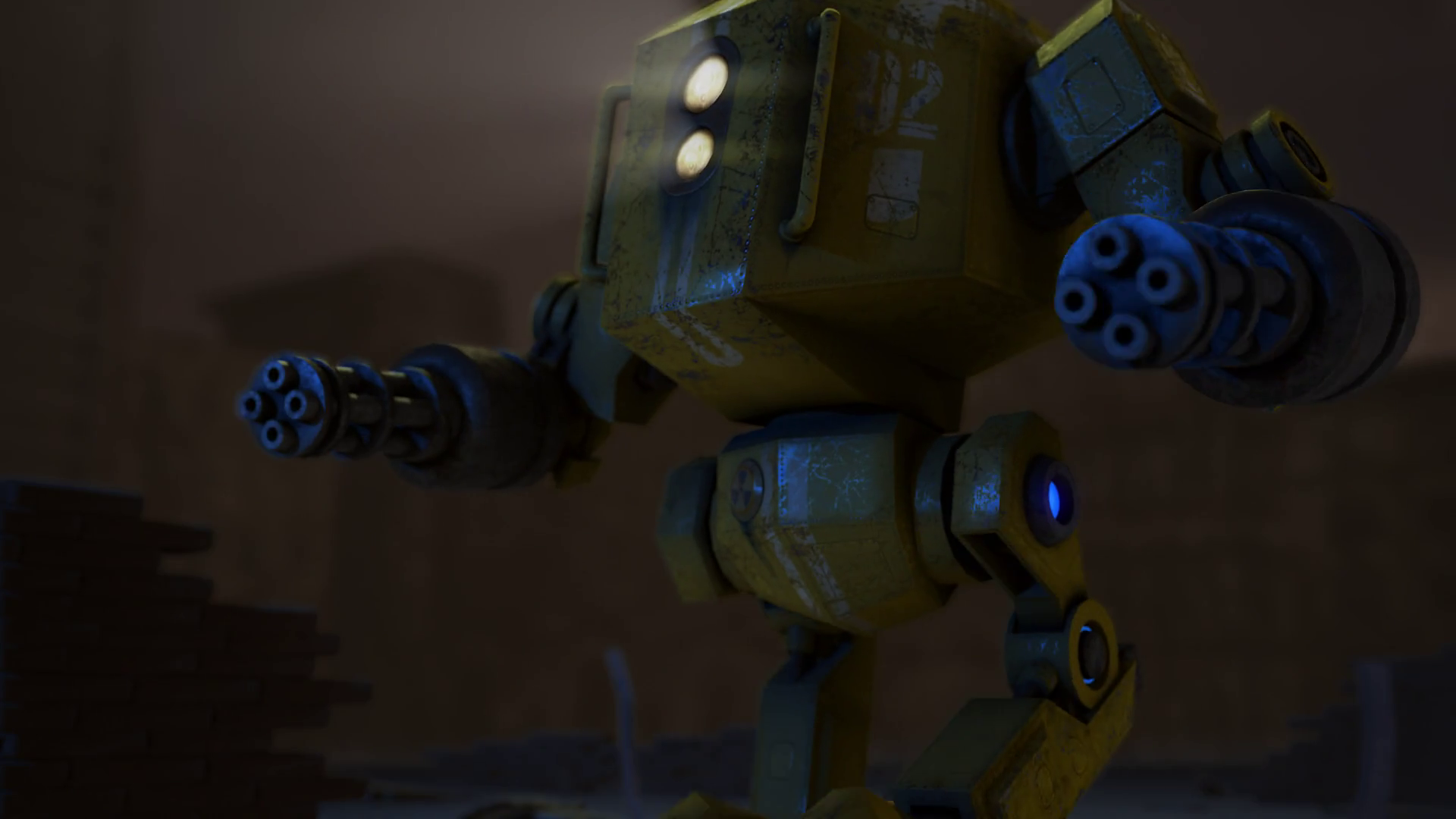 Heavy Metal 2 - Giant Mecha Logo Stinger 00:23 SBV-319708255 - Storyblocks