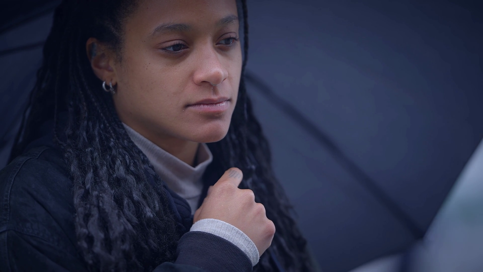 Portrait Of Young Mixed-race Woman With Stock Footage SBV-351702925 ...
