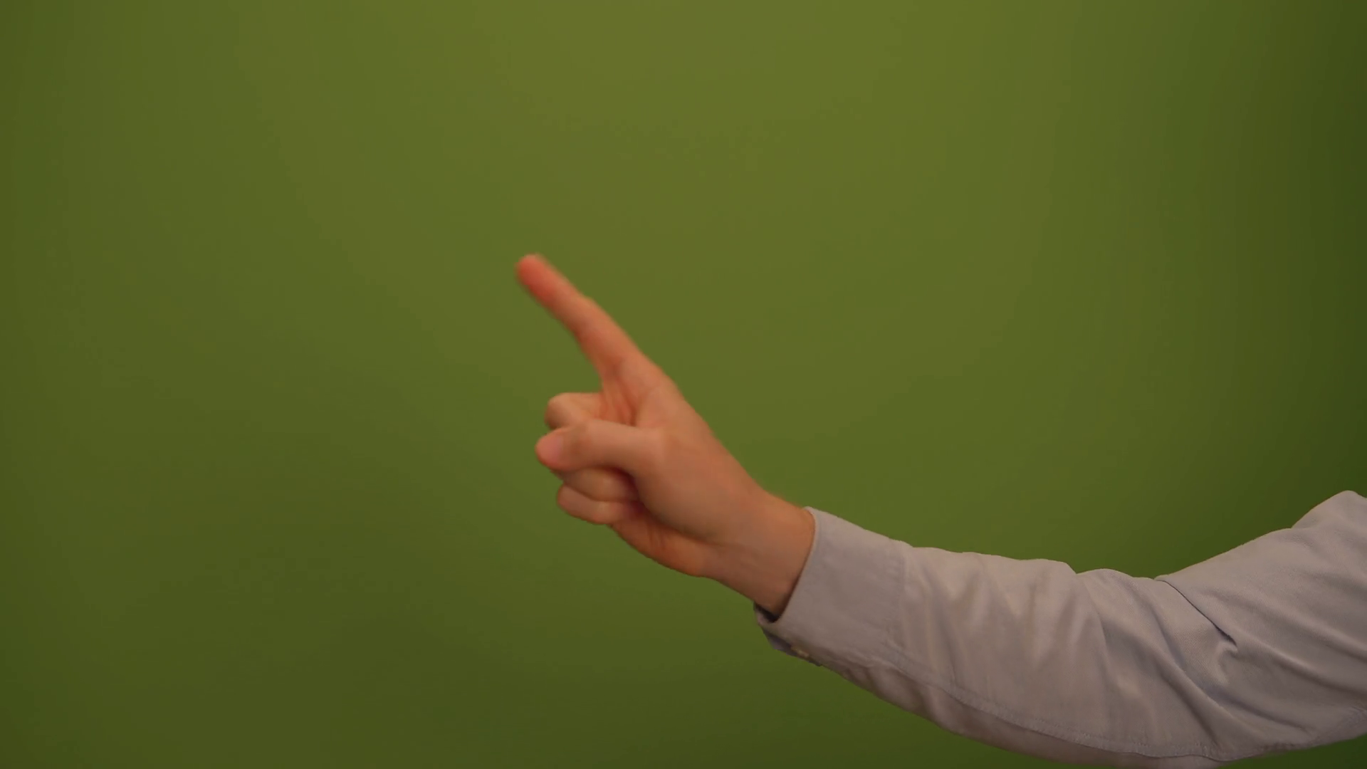 A Hand Pointing In Clear Manner Against Stock Footage SBV-351138372 ...