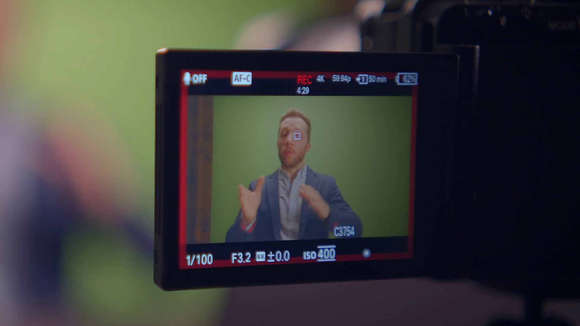 Male Influencer Recording Video Social Media Stock Footage SBV ...