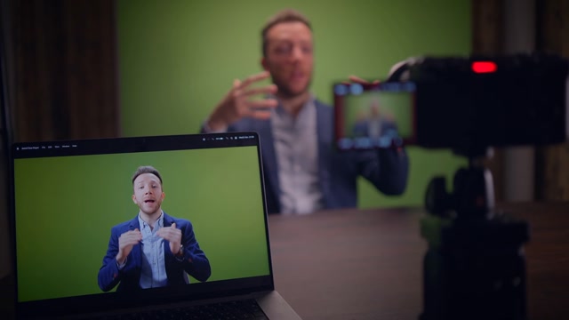 Greenscreen Interview Stock Footage: Royalty-Free Video Clips - Storyblocks