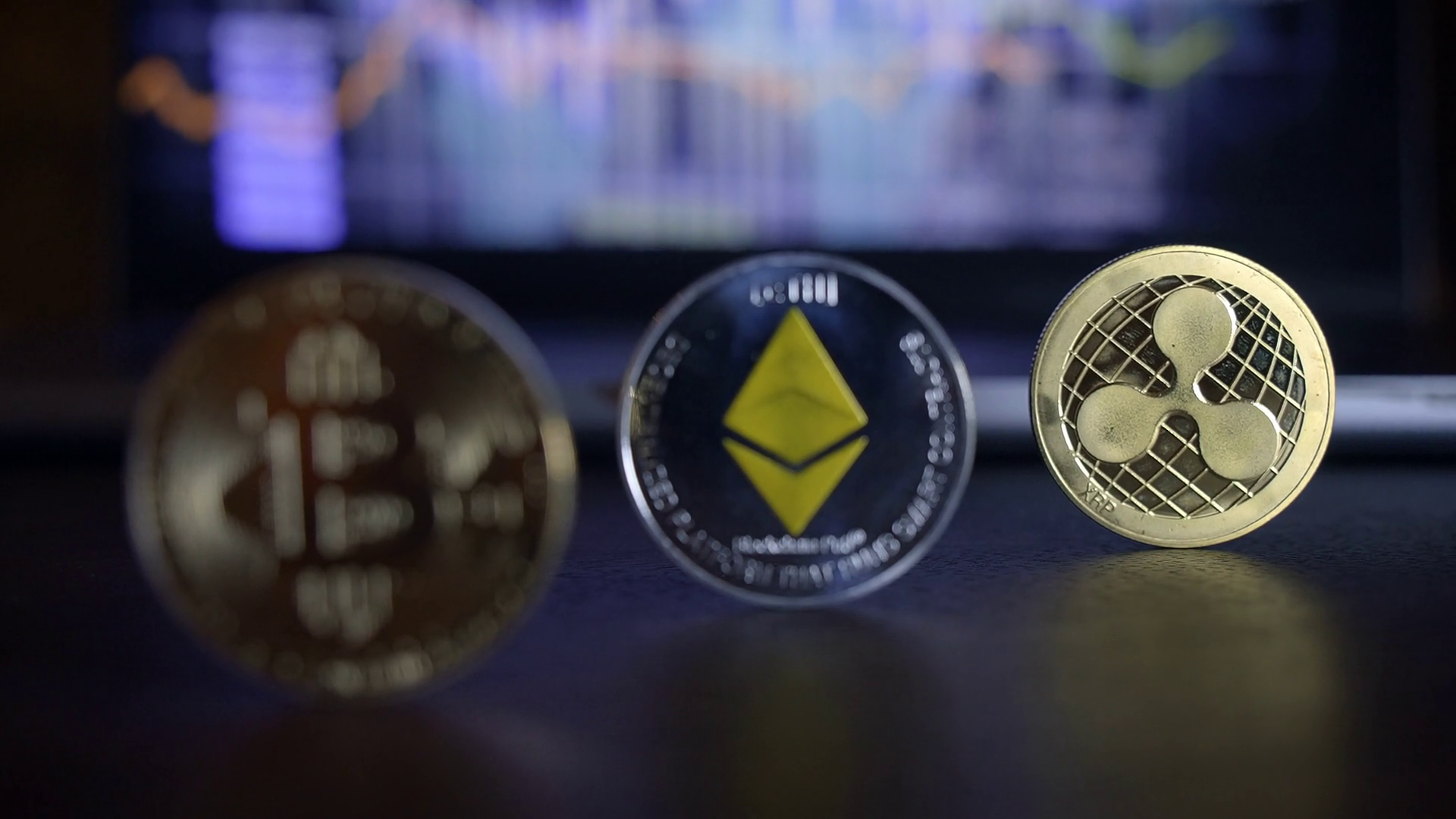 Some Of Popular Cryptocurrencies Include Stock Footage SBV-351707980 ...