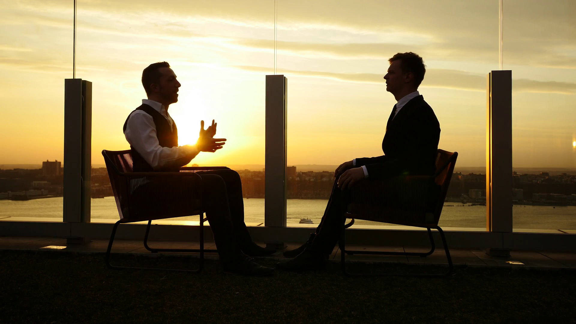 Professional Discussion During Beautiful Stock Footage SBV-307650916 ...