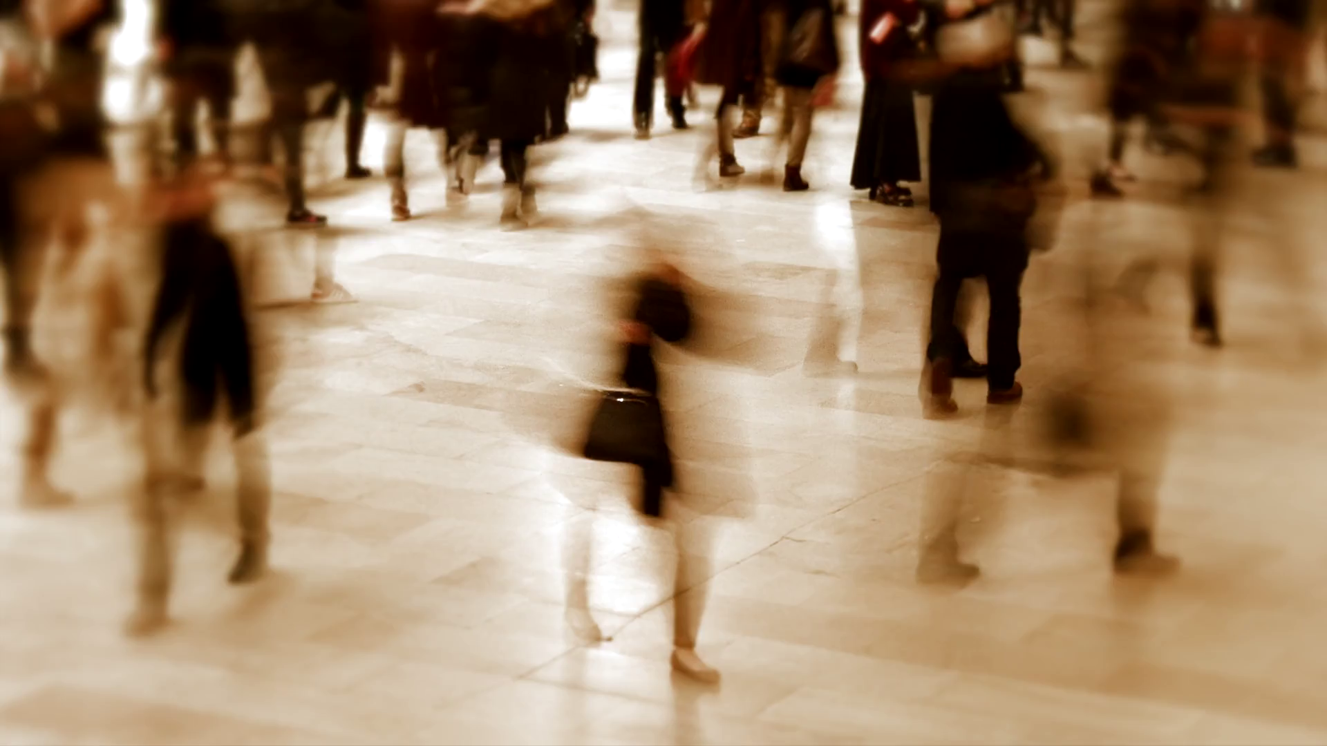 Business People Commuting To Work In Modern Stock Footage SBV-306319662 ...