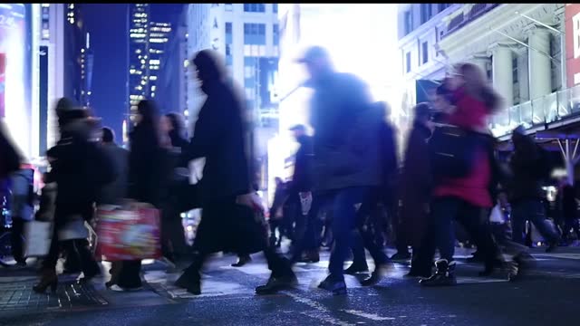 Busy Street Background Stock Footage: Royalty-Free Video Clips ...