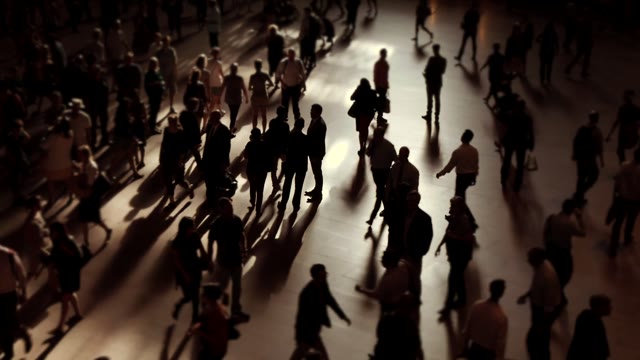 Crowds Of People Slow Motion Stock Footage: Royalty-Free Video Clips ...