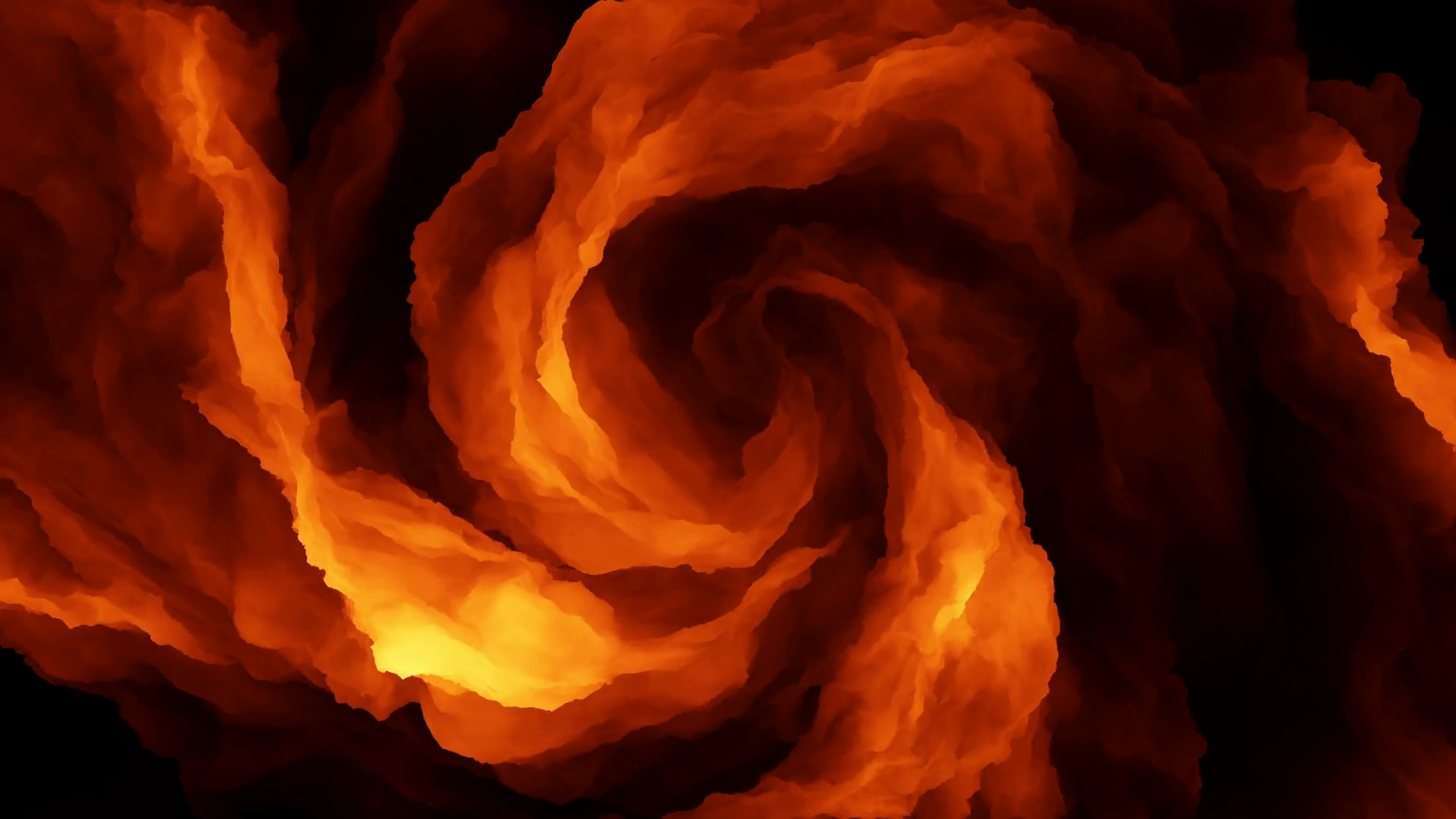 Fire Flames Burning Isolated On Black Stock Motion Graphics SBV ...