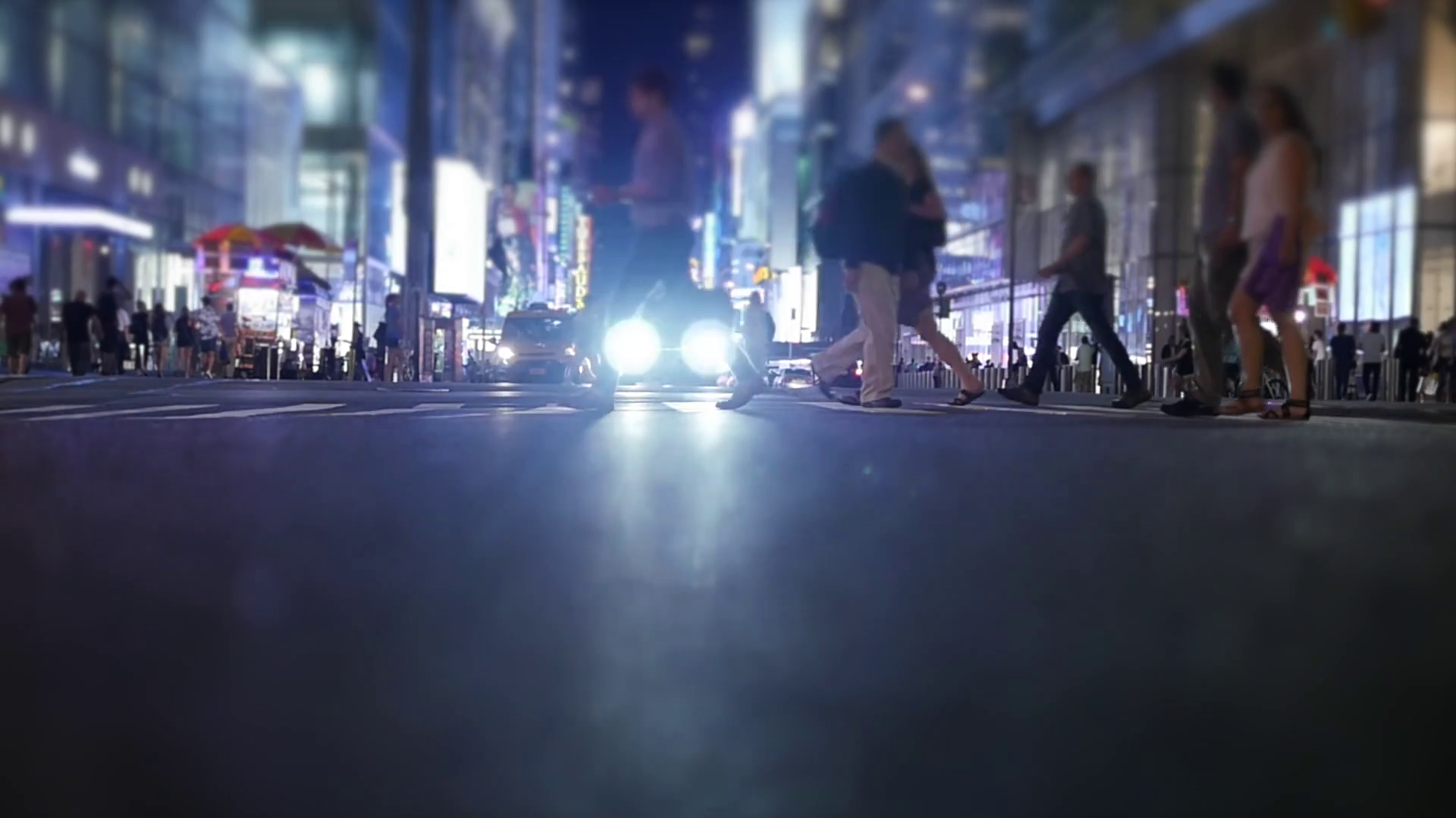 Crowds Of Pedestrians Commuting In City Stock Footage SBV-348399535 ...
