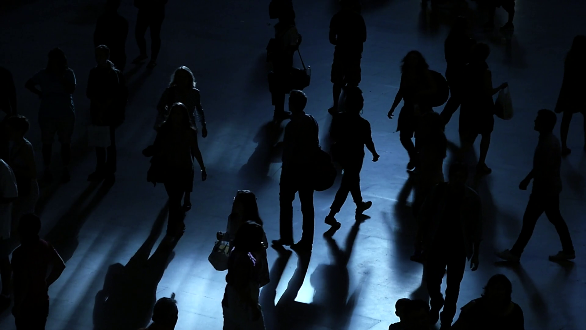 People Walking In Crowded Urban Area Of Stock Footage SBV-348400015 ...