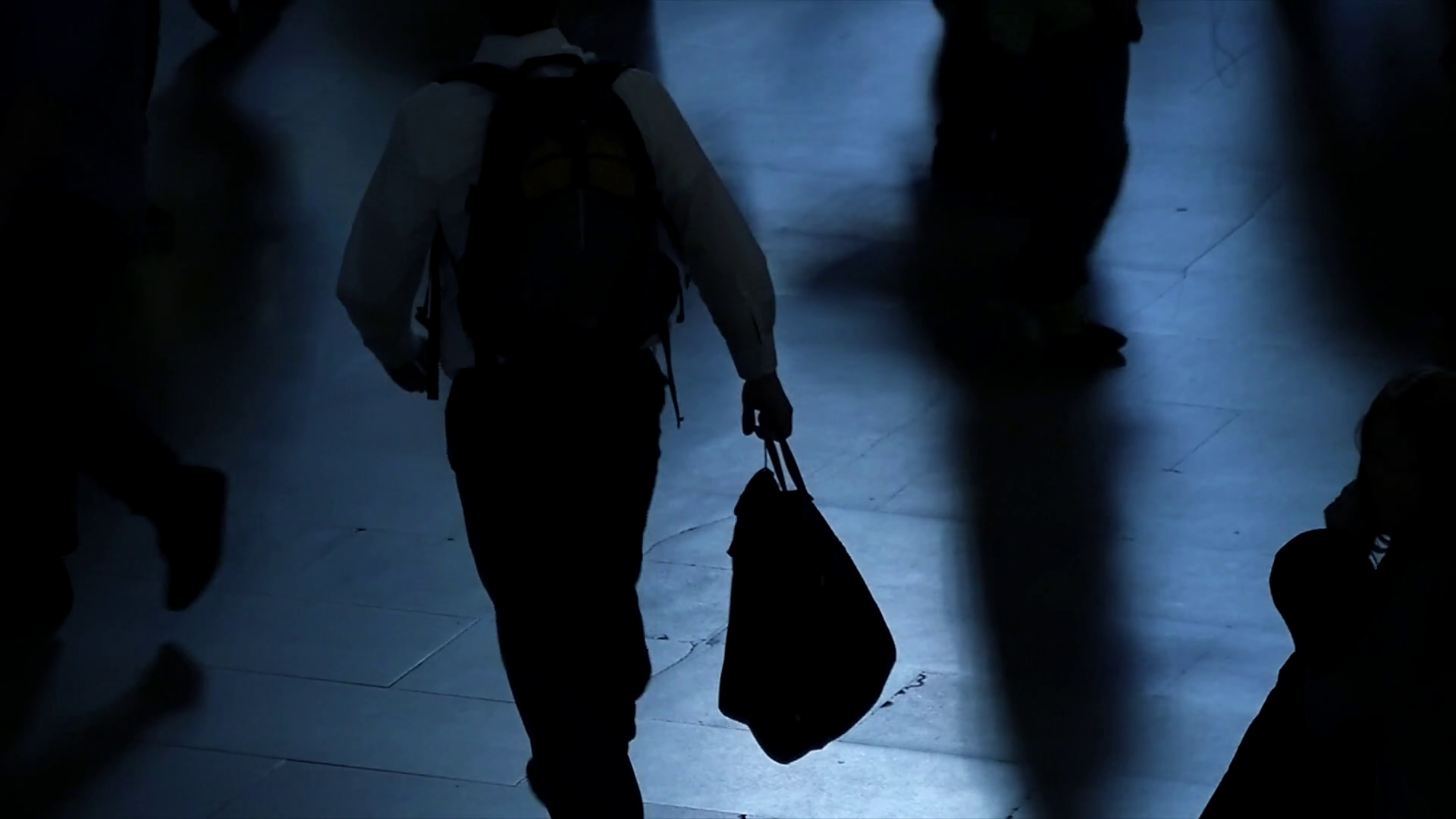 Crowds Of Pedestrians Commuting In City Stock Footage SBV-348399530 ...