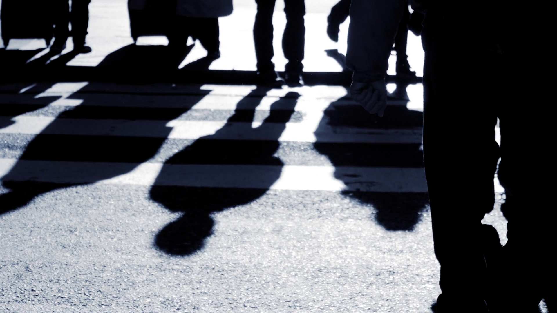 Pedestrians Commuting On Crowded Street In Stock Footage SBV-348401015 ...