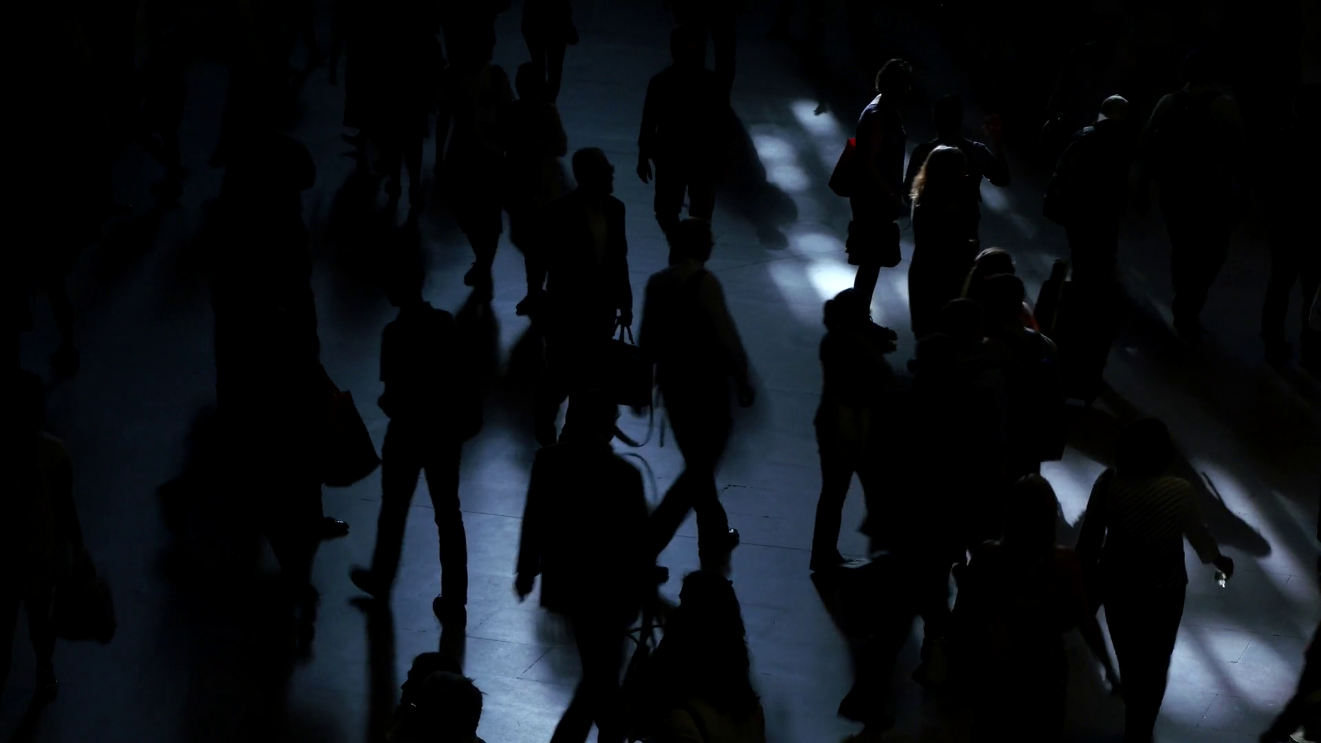 People Walking On Crowded Urban Area Of Stock Footage SBV-348400094 ...
