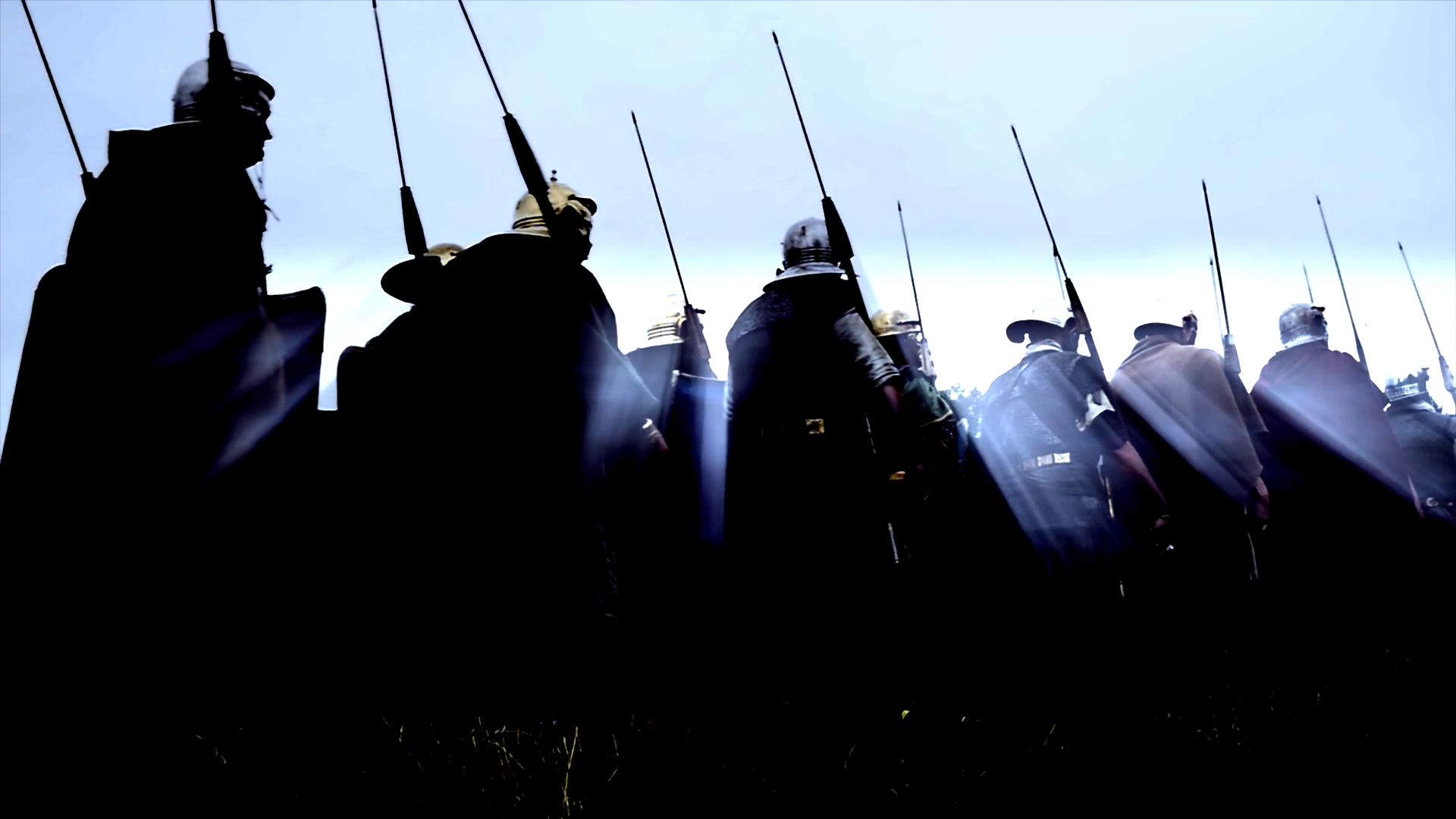 Historical Gladiators Soldiers Walking Stock Footage SBV-348399089 ...