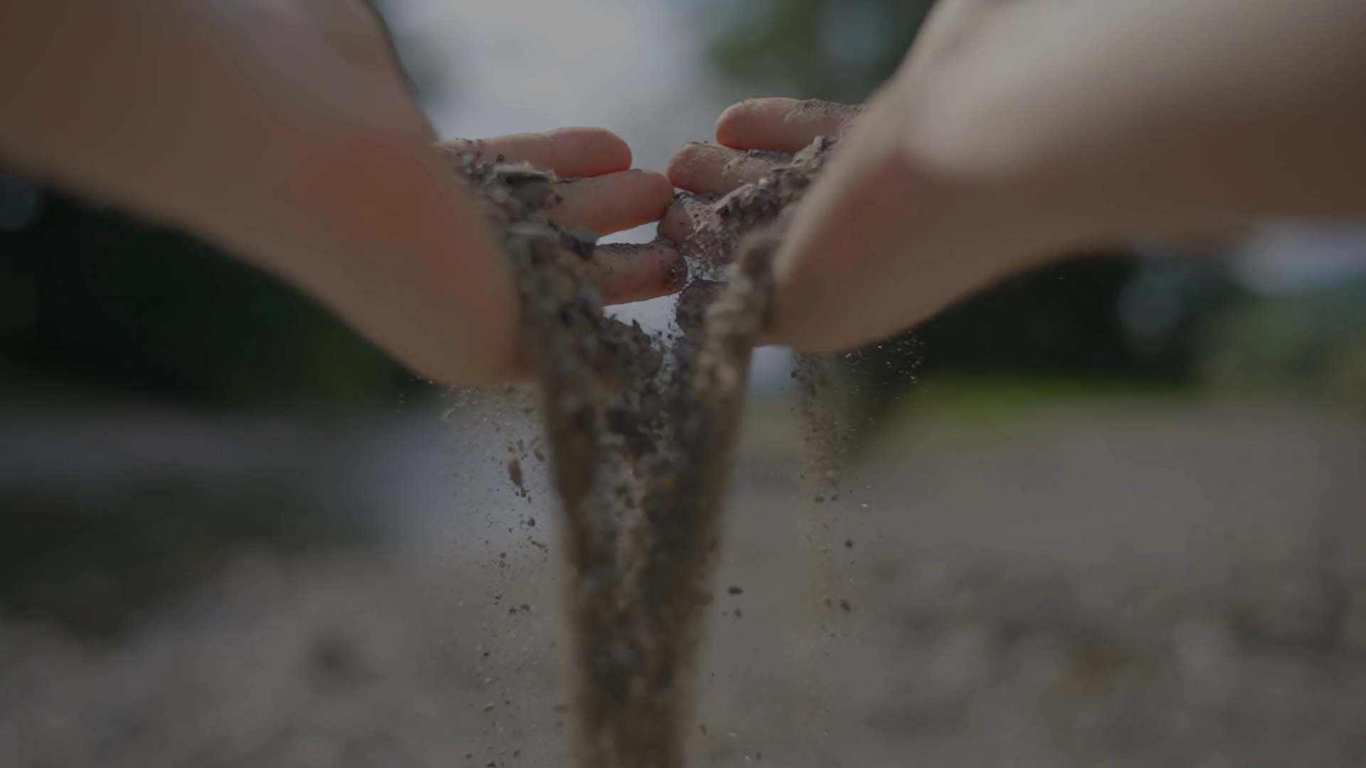 Person Touching Feeling Stones Rocks Stock Footage SBV-348416905 ...