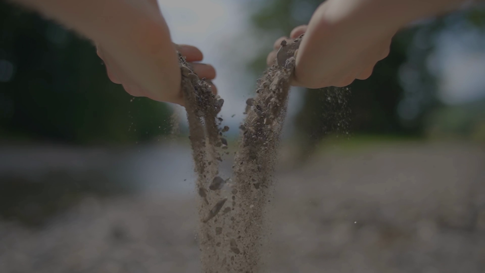Person Touching Feeling Stones Rocks Stock Footage SBV-348416894 ...