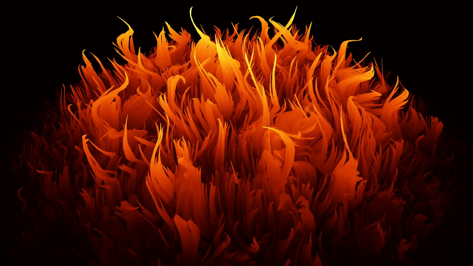 Cloth Material Texture Fire Flowing Stock Footage SBV-348409818 ...