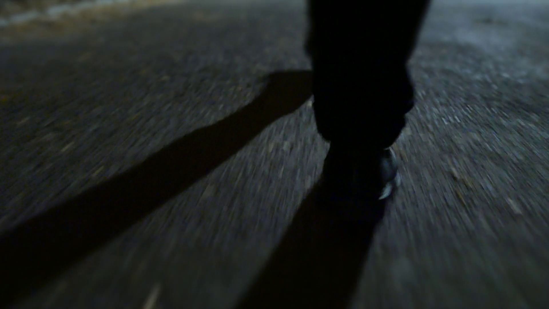 Young Man Walking On Street Alone In Dark Stock Footage SBV-348468797 ...