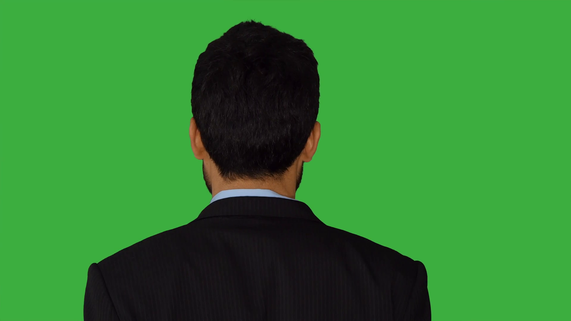 Businessman Talking Isolated On Green Screen Stock Footage SBV ...