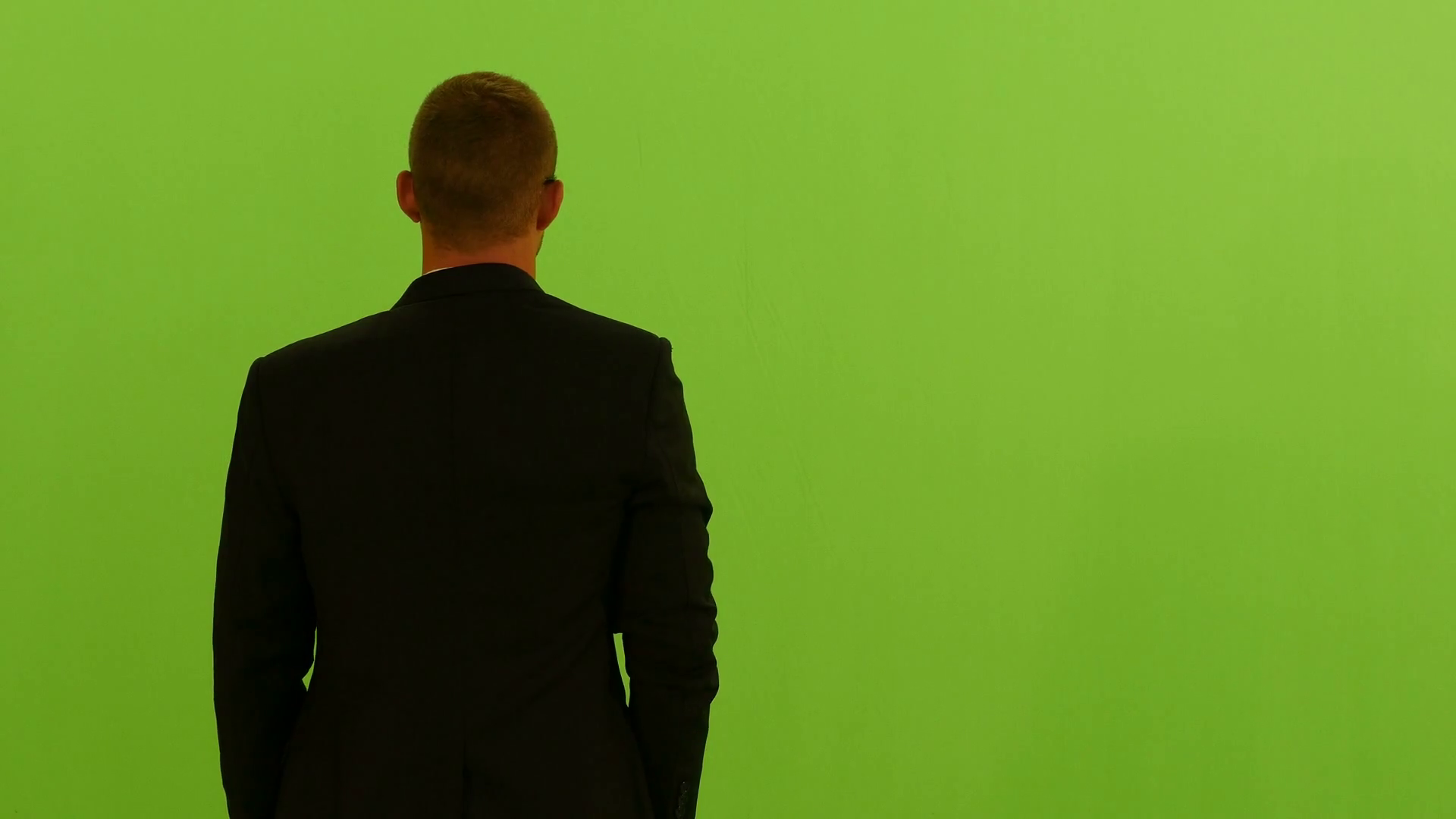Businessman Isolated On Green Screen Stock Footage SBV-348428111 ...