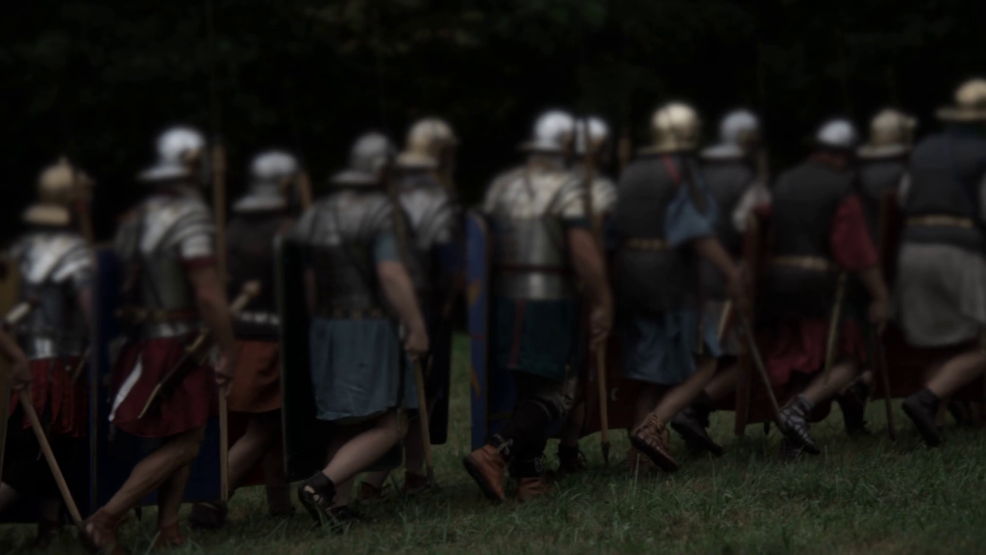 Old Retro Vintage Army Soldiers Marching Stock Footage SBV-348484401 ...