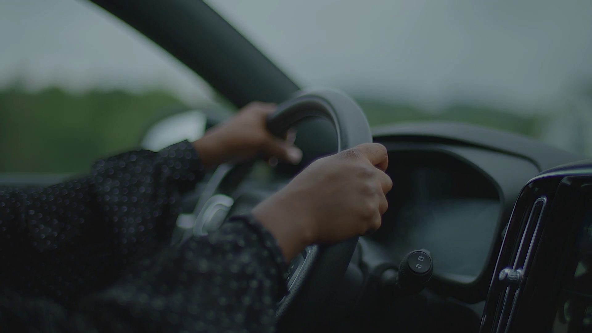 Young African Woman Driving Car On Urban Stock Footage SBV-348489587 ...