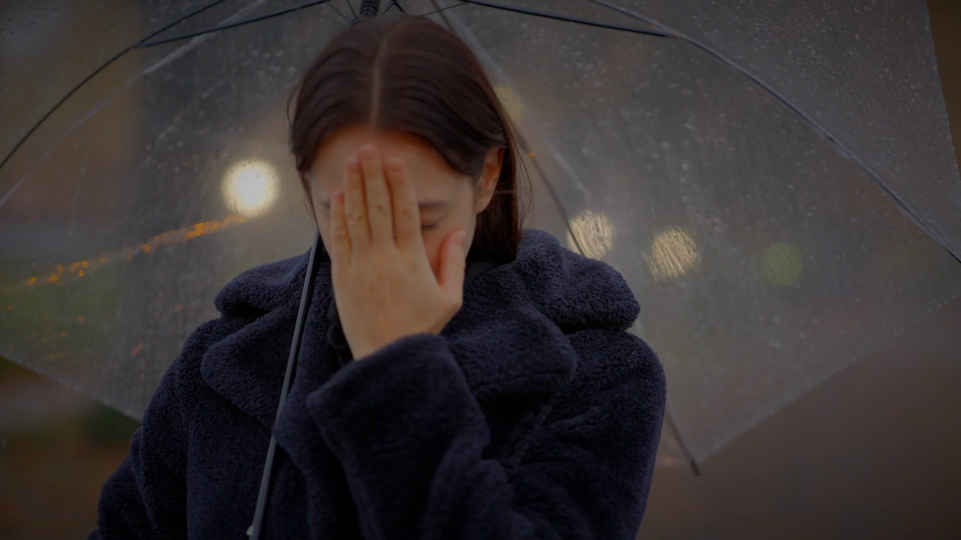 Thoughtful Young Woman Thinking About Sad Stock Footage SBV-348740270 ...