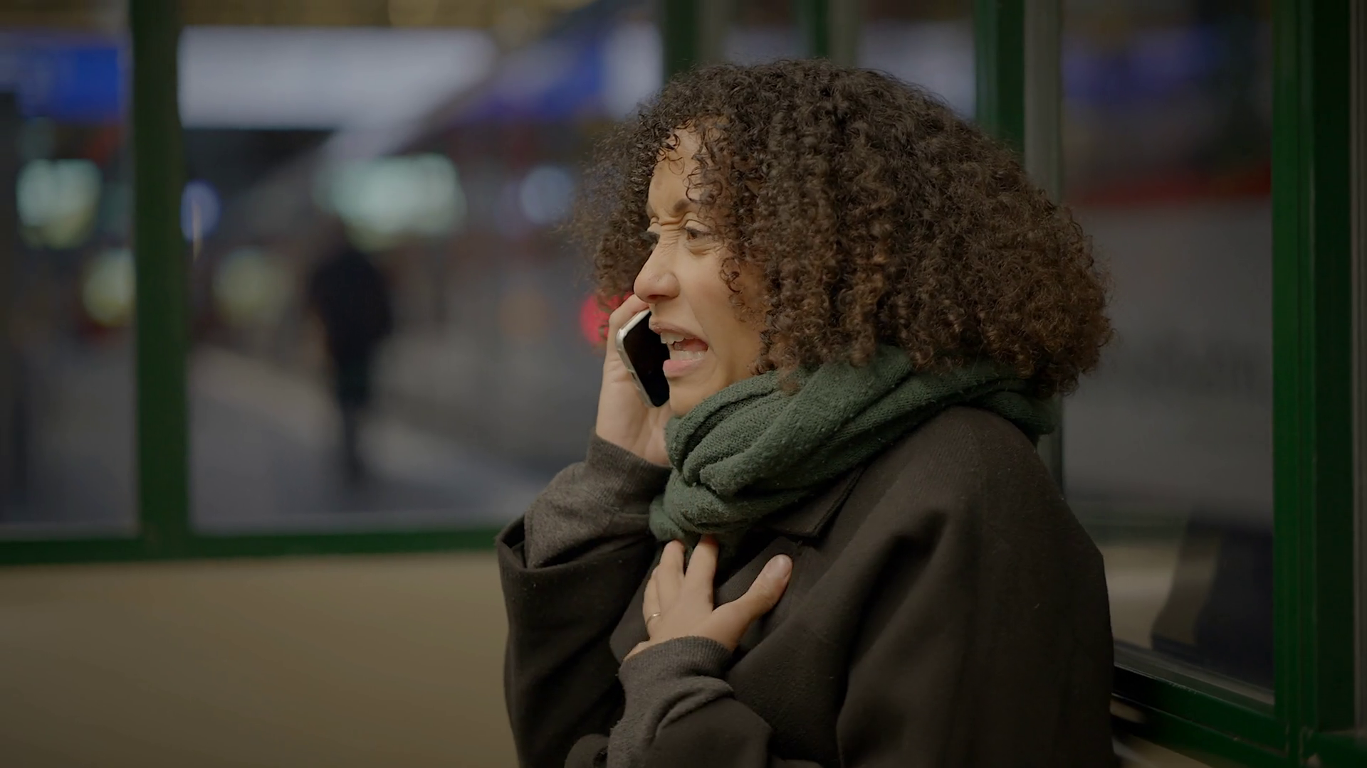 Annoyed Frustrated Woman Talking On Stock Footage SBV-348739942 ...