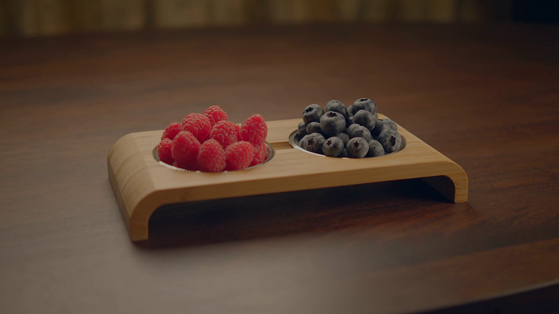 Fresh Ripe Raspberries Blueberries Standing Stock Footage SBV-348716058 ...