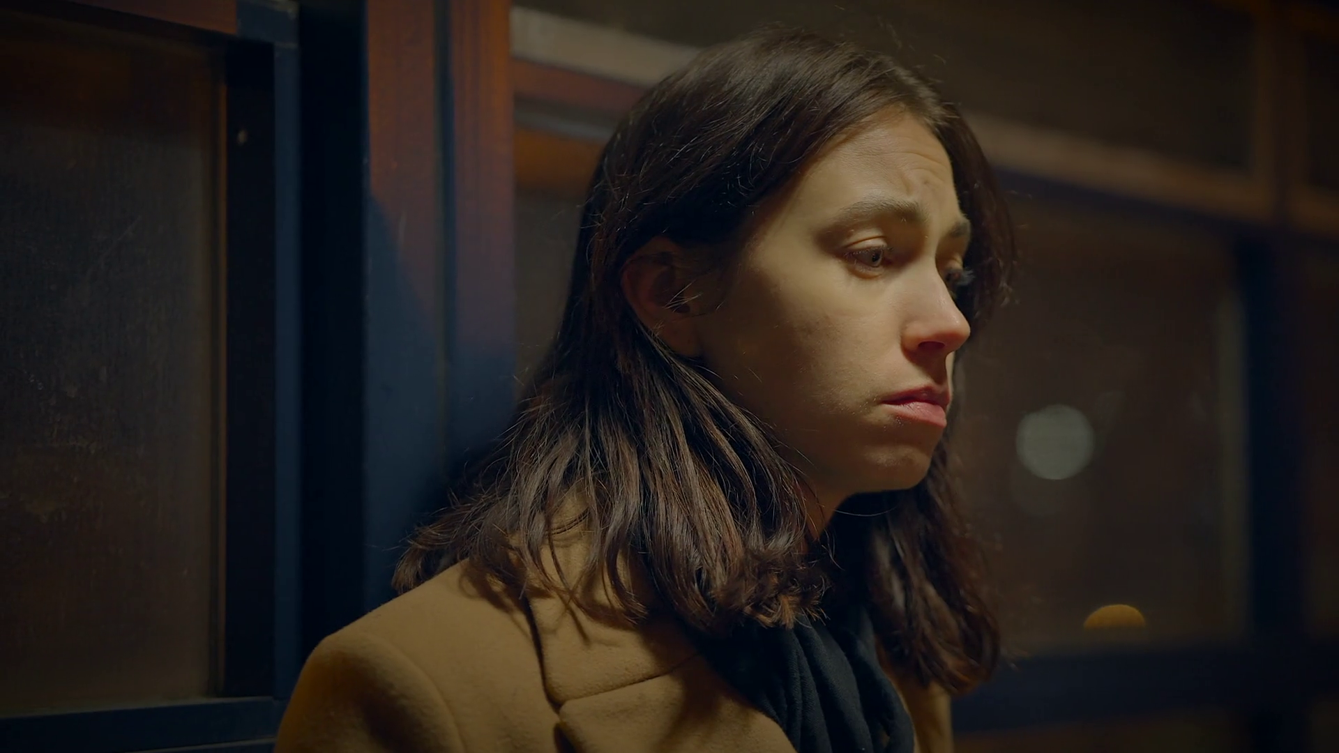 Sad Woman Thinking Hopeless Lonely Inside Stock Footage SBV-348806816 ...