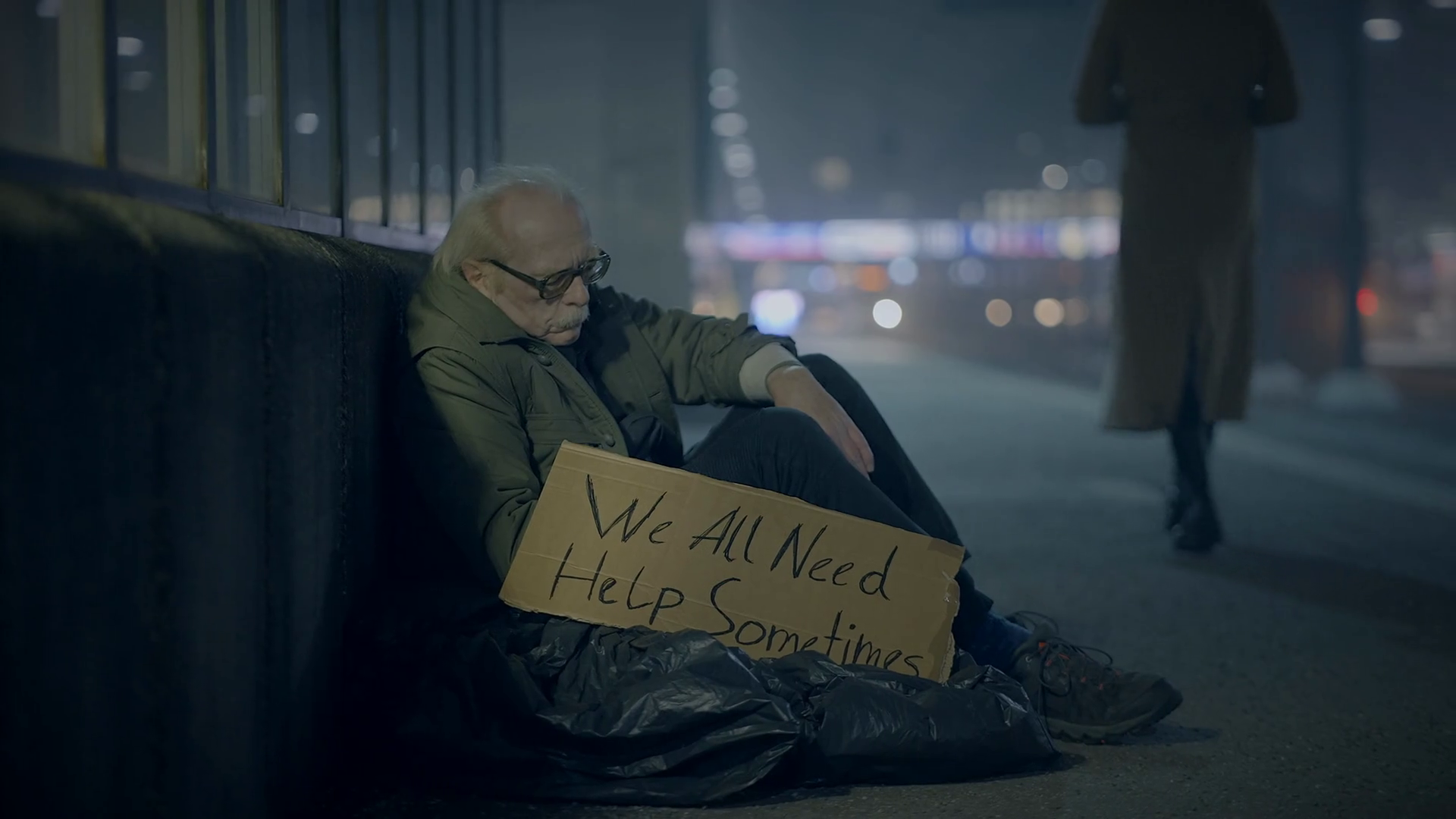 Poor Person Suffering From Poverty Being Stock Footage SBV-348831904 ...