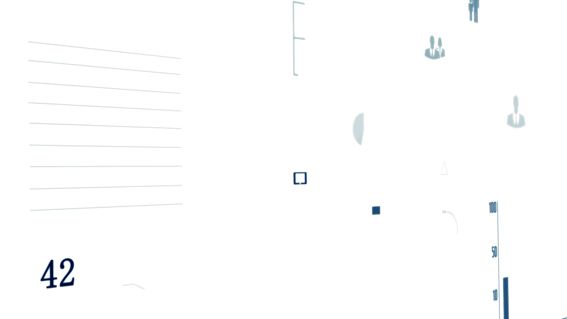 Animation of collecting customer data for big business Stock Video ...