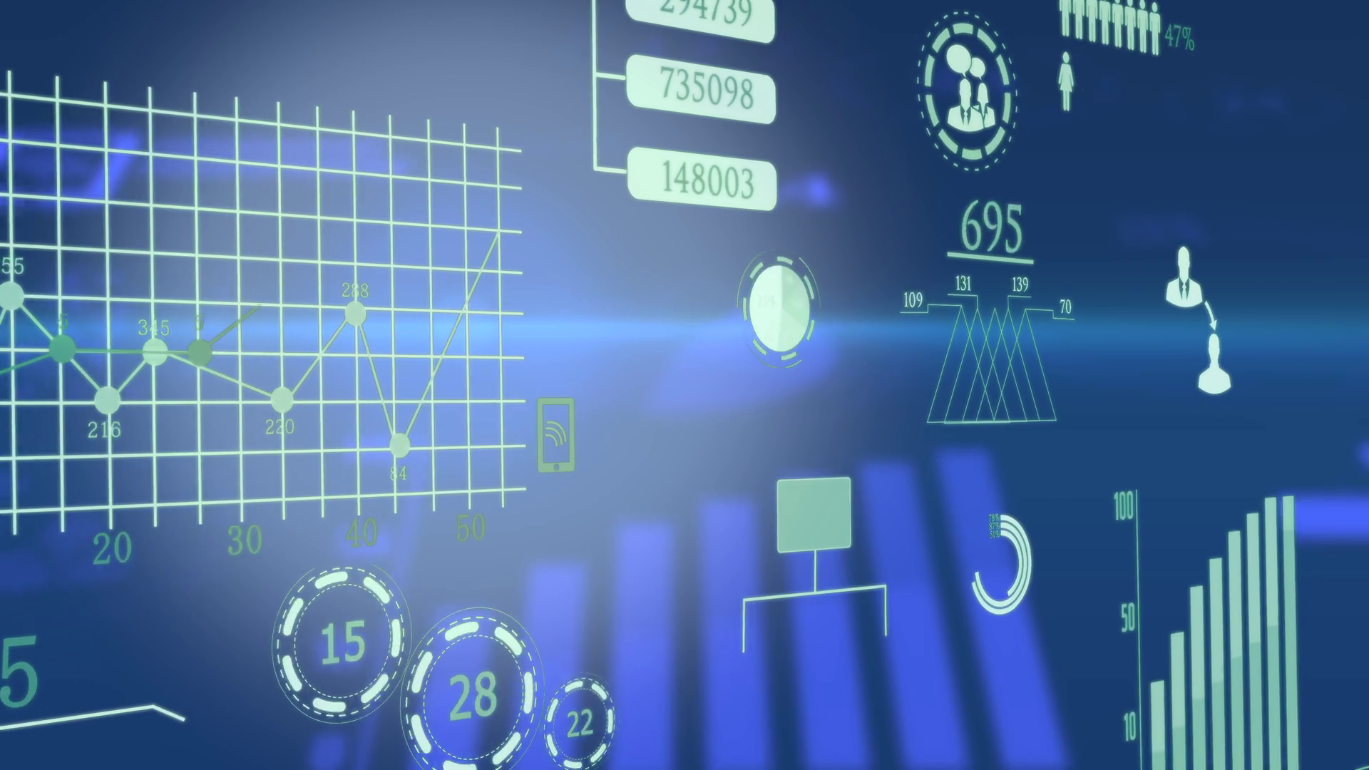 Animation Of Collecting Customer Data Big Stock Footage SBV-329963611 ...