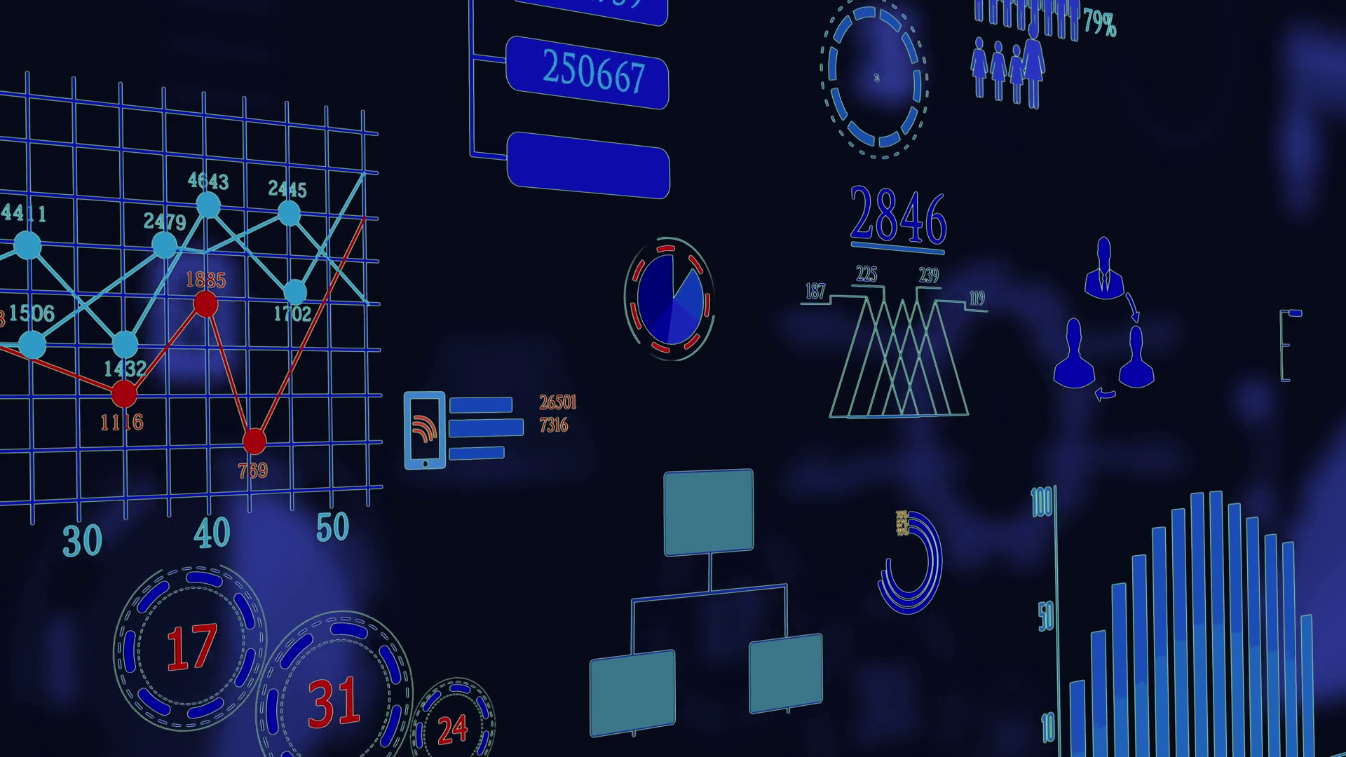 Animation Of Collecting Customer Data Big Stock Motion Graphics SBV ...