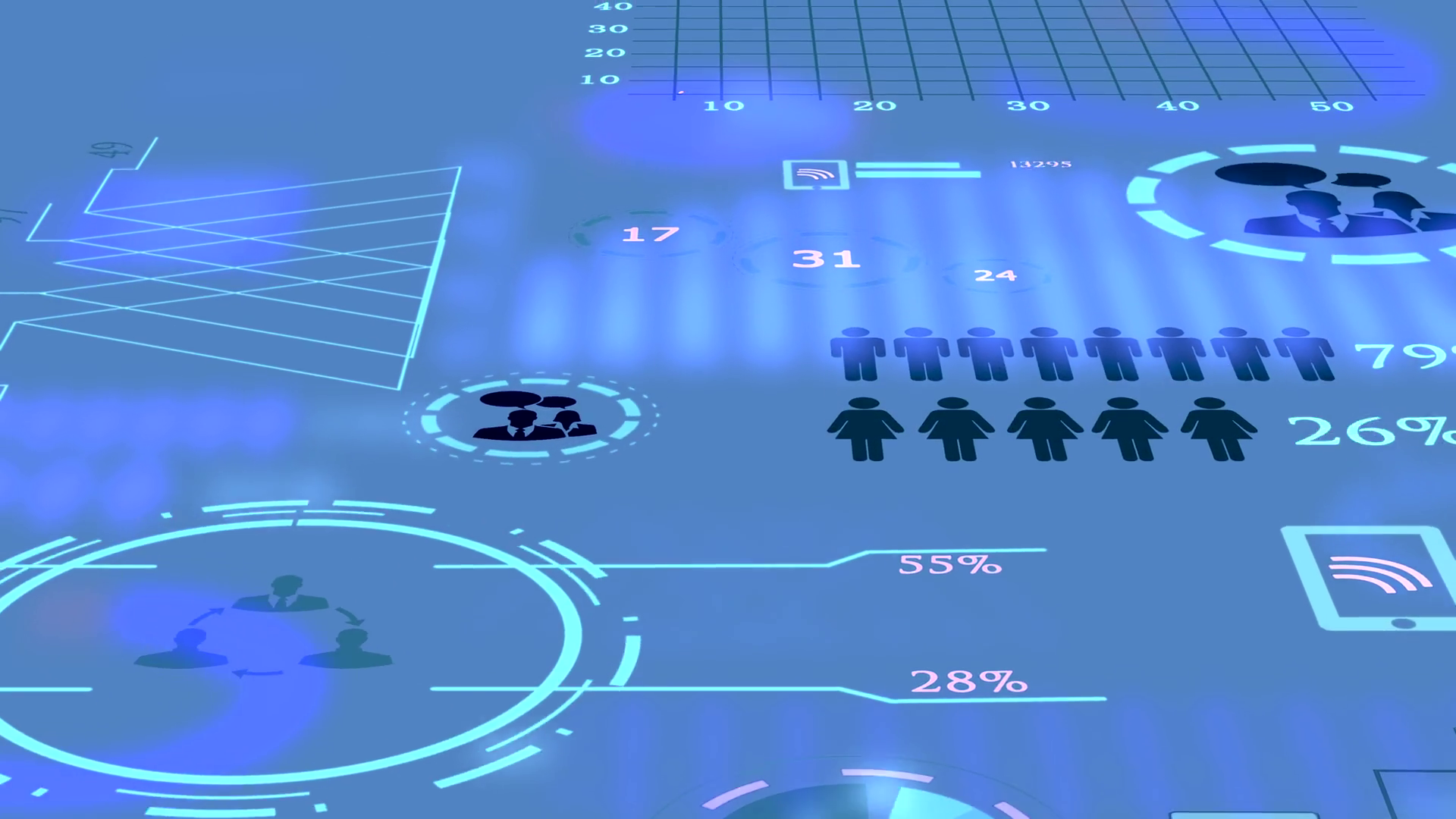 Animation Of Collecting Customer Data Big Stock Footage SBV-329963639 ...