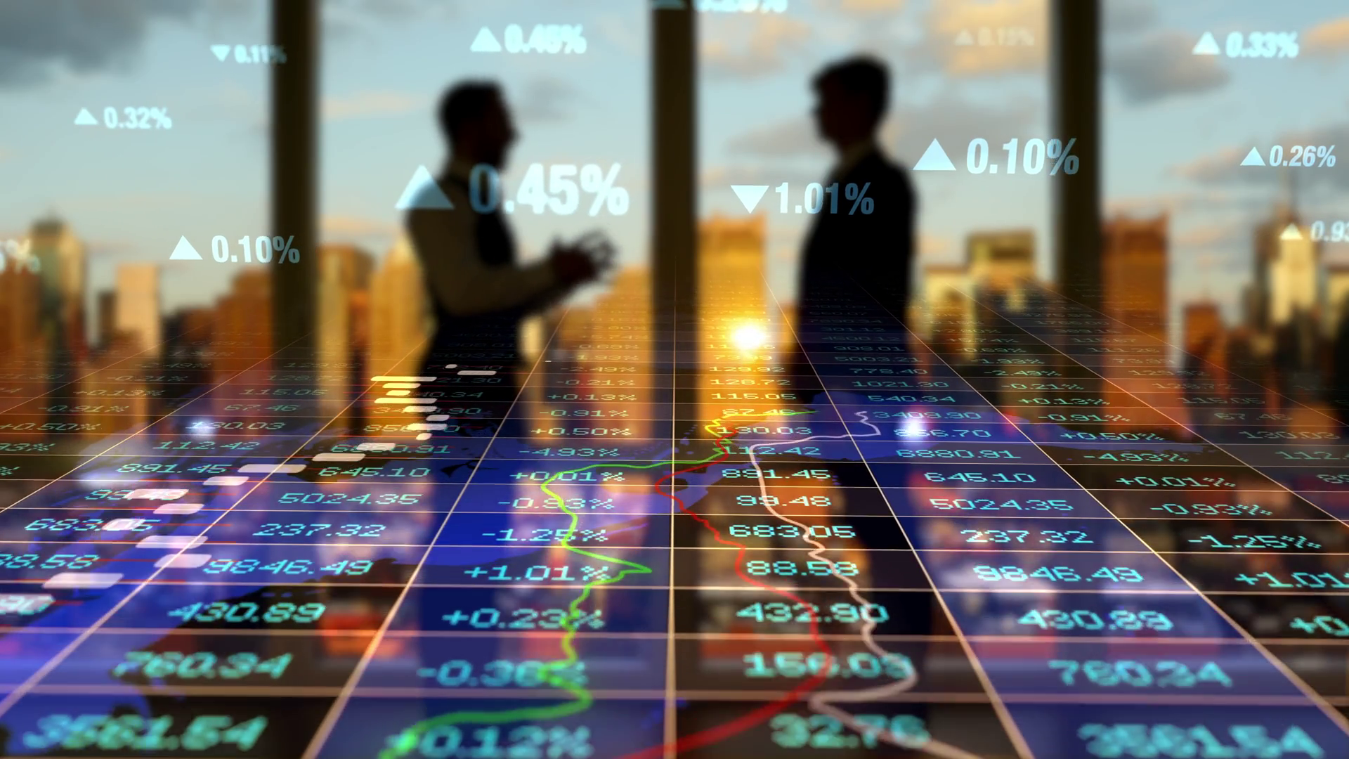 Financial Sales Profits Data Statistic Stock Footage SBV-329963174 ...