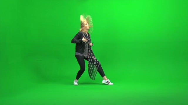 Person Dancing Green Screen Stock Footage Royalty Free Video Clips